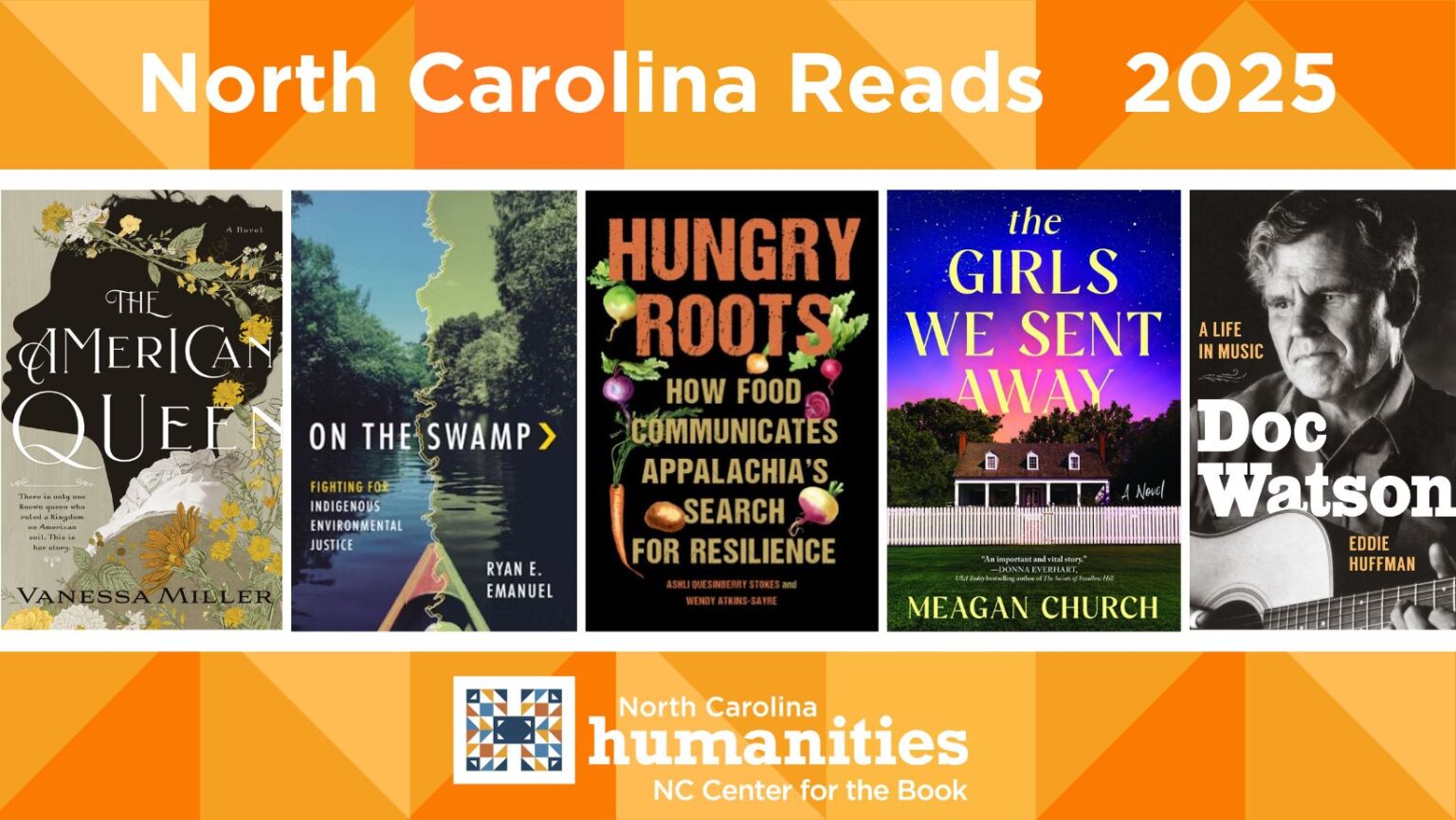 NC Humanities Announces North Carolina Reads 2025 Book Selections ...