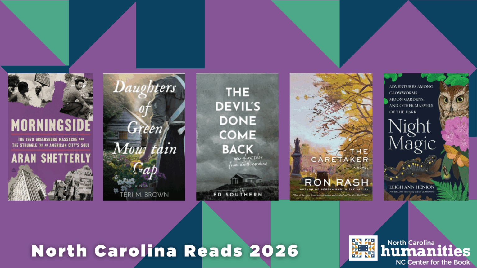 NC Humanities Announces North Carolina Reads 2026 Book Selections ...
